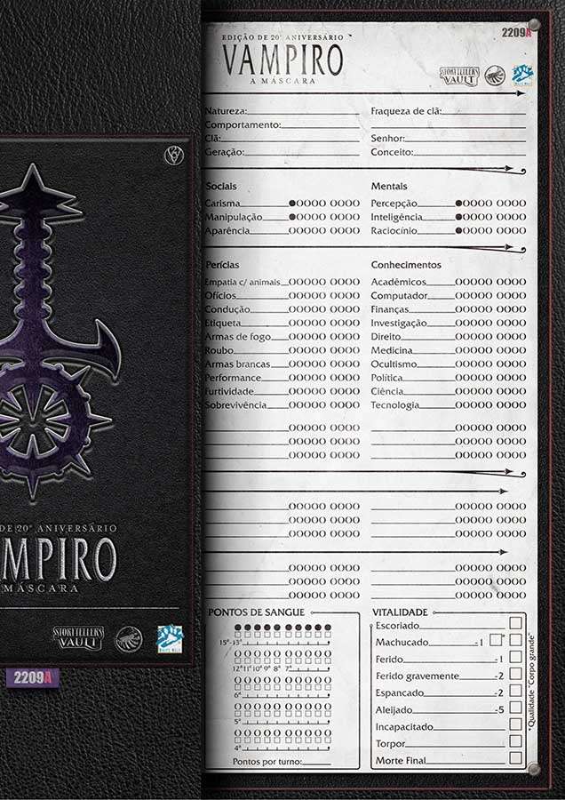 VtM Character Sheets [V20/4th Edition] - White Wolf | DriveThruRPG