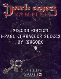 MrGone's Mummy First and Second Edition Character Sheets - White Wolf | DriveThruRPG