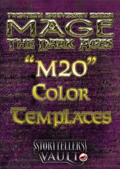 Mage: The Dark Ages Color Templates - White Wolf | DriveThruRPG