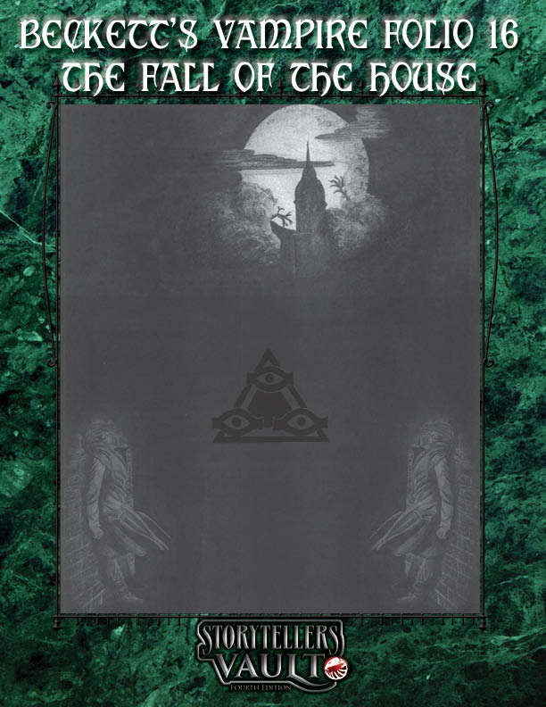 Beckett’s Vampire Folio 16: The Fall of the house - White Wolf ...