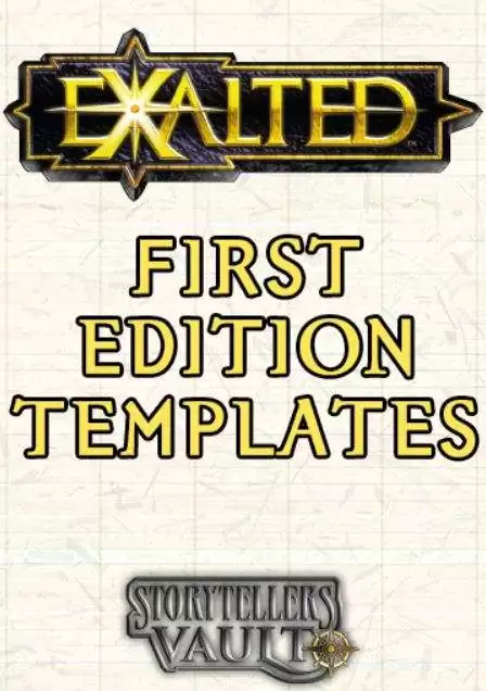 Exalted 1st Edition Templates - White Wolf | DriveThruRPG