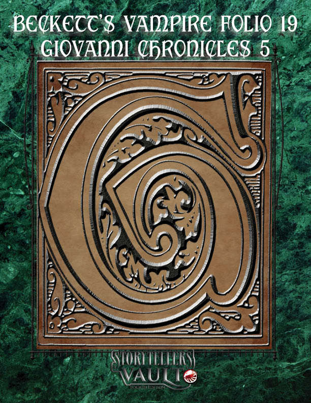 Beckett’s Vampire Folio 19: Giovanni Chronicles 5 - White Wolf ...