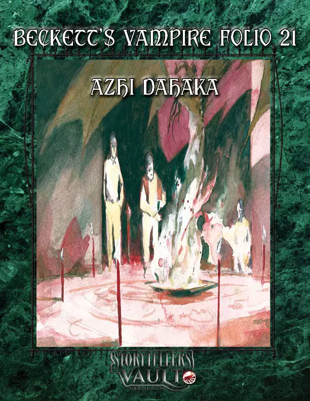 Beckett’s Vampire Folio 21: Azhi Dahaka - White Wolf | DriveThruRPG