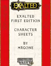 MrGone's Mummy First and Second Edition Character Sheets - White Wolf | DriveThruRPG