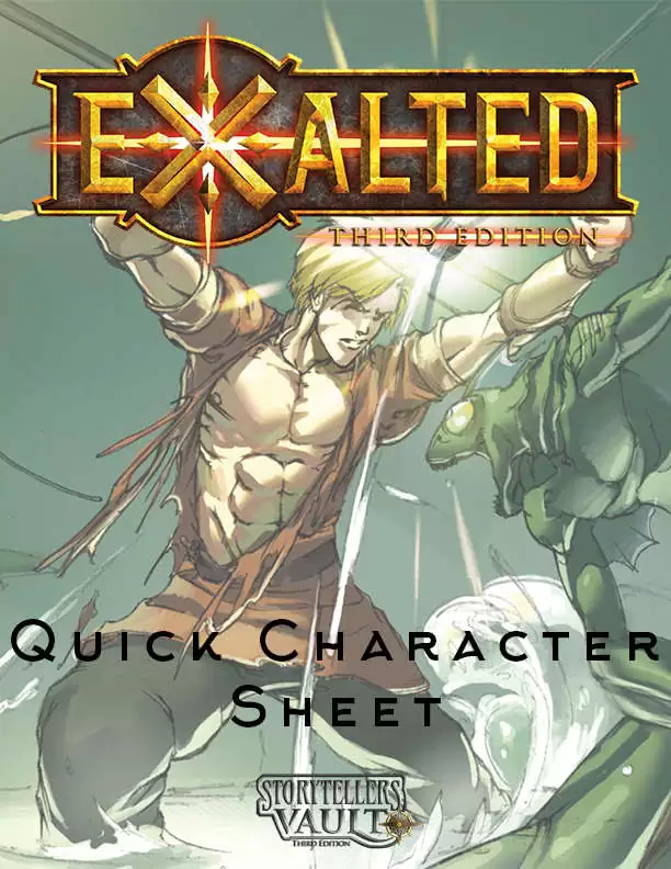 Quick Character Sheet - Extended (Print Version) - White Wolf ...