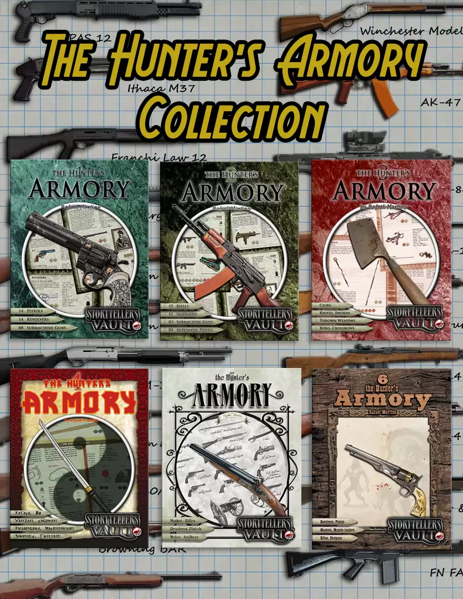 Hunter's Armory Collection [BUNDLE] - White Wolf | DriveThruRPG