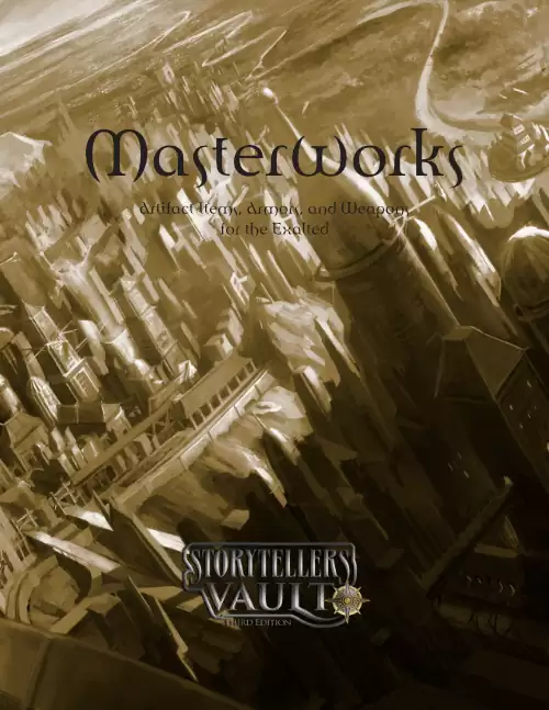 Masterworks - White Wolf | DriveThruRPG