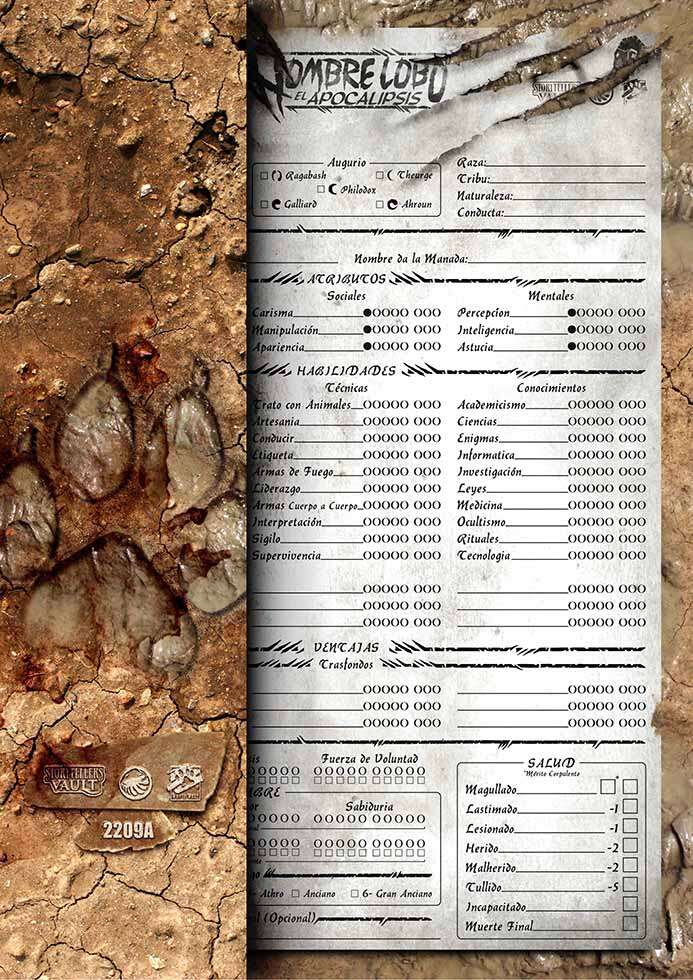 WtA Character sheets [3rd Ed.] Savannah - White Wolf | DriveThruRPG