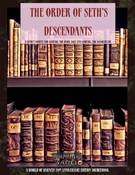 The Order of Seth's Descendants (Mephisto Chronicles) - White Wolf ...
