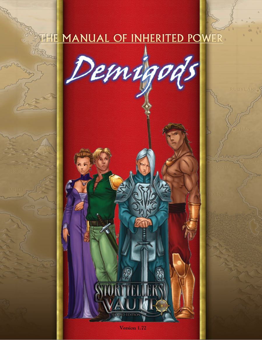 Manual of Inherited Power: Demigods - White Wolf | DriveThruRPG