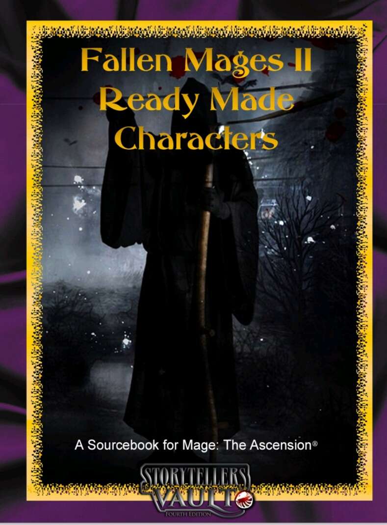 Fallen Mages Ready Made Characters II - White Wolf | DriveThruRPG