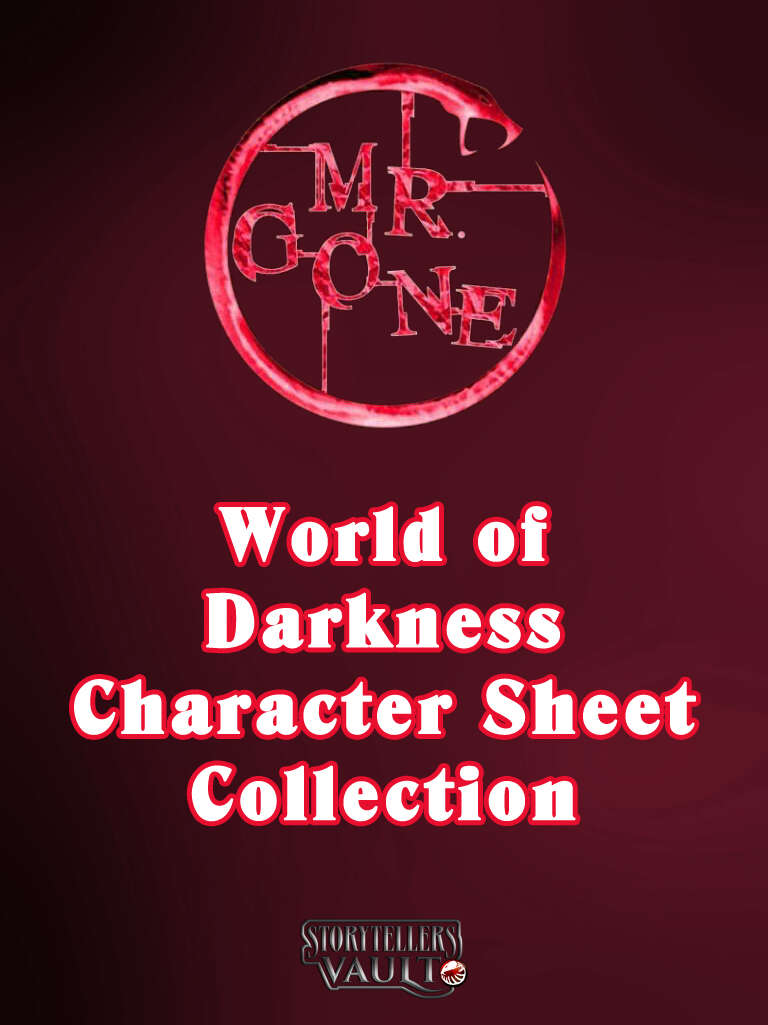 MrGone's World of Darkness Character Sheet Collection - White Wolf ...