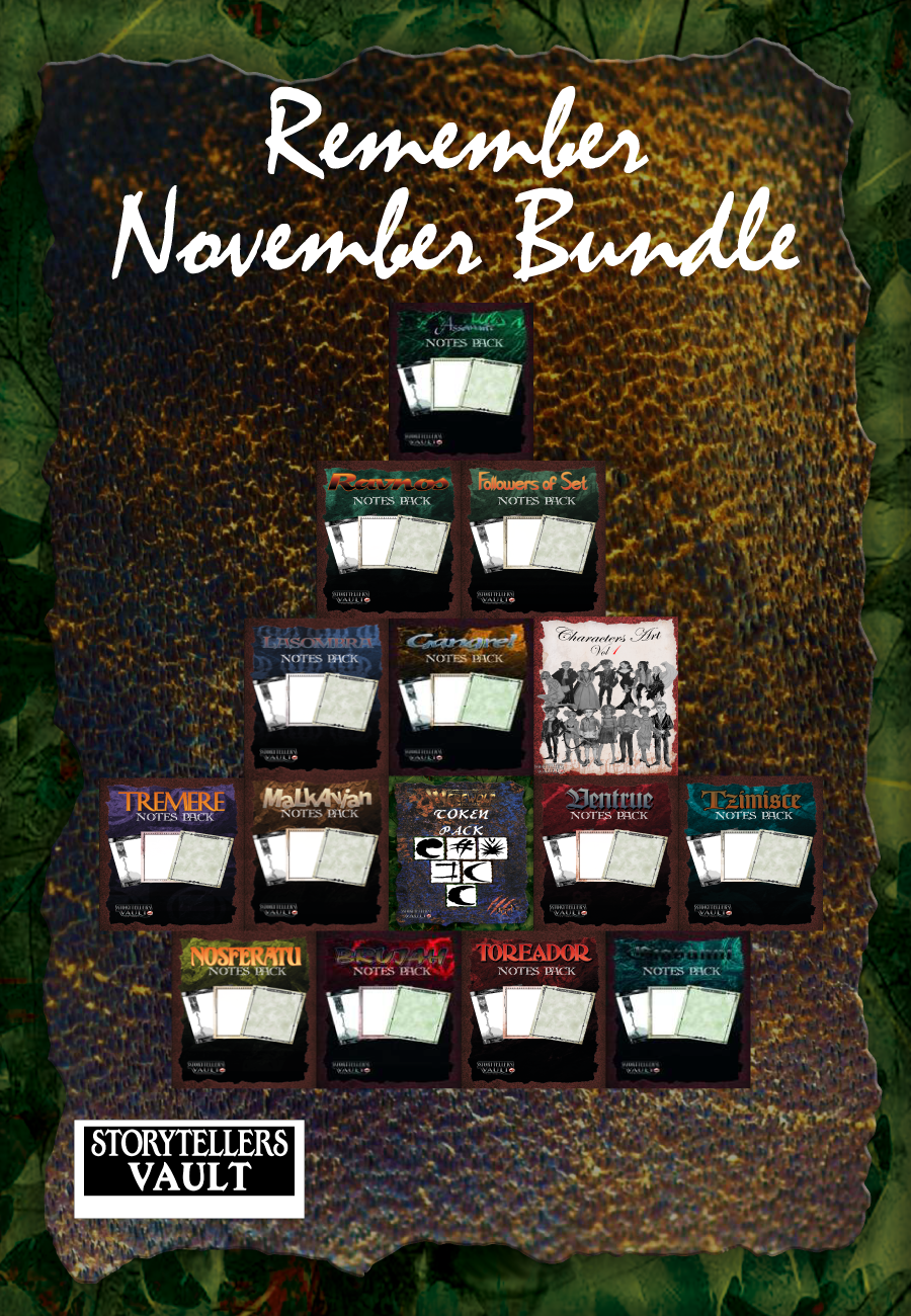 Remember November Bundle [BUNDLE] - White Wolf | DriveThruRPG