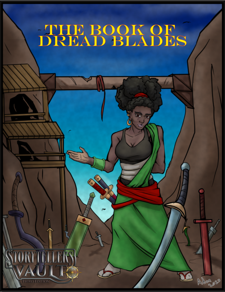 The Book of Dread Blades - White Wolf | DriveThruRPG