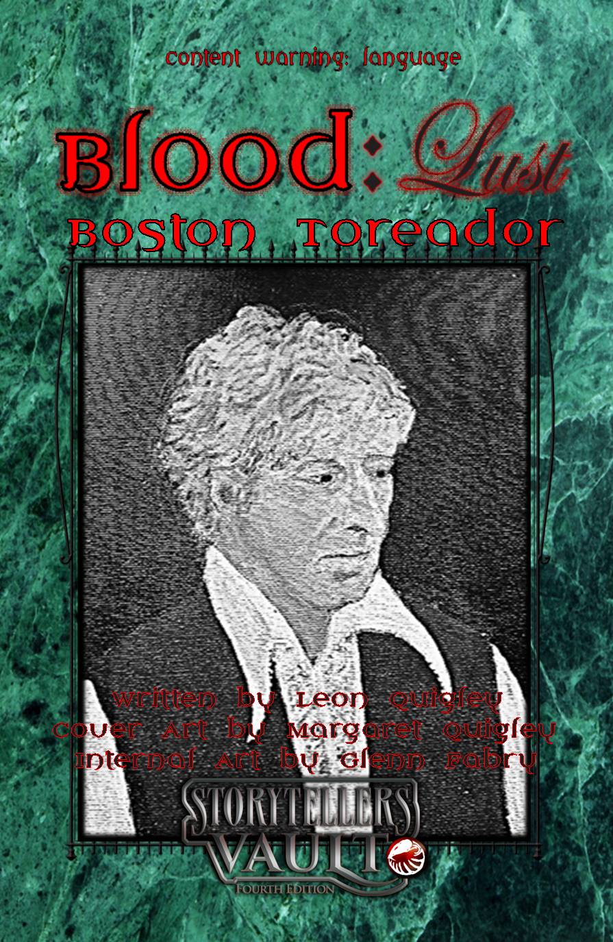 Blood:Lust Boston Toreador - White Wolf | DriveThruRPG