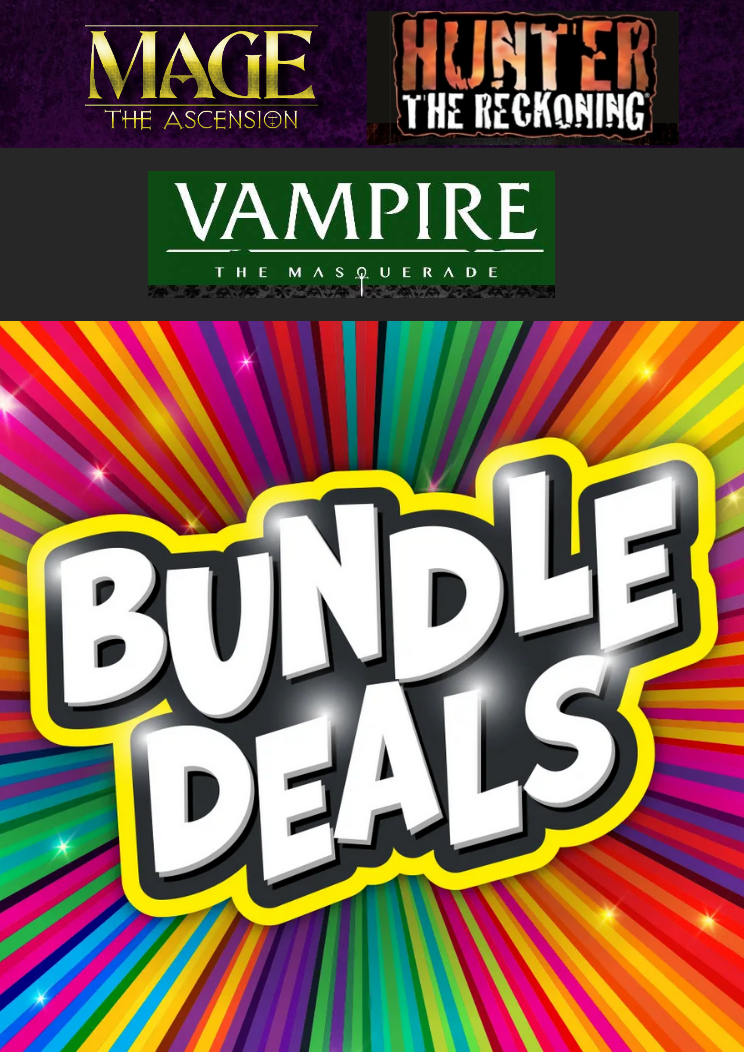 WoD Character Cards Bundle - White Wolf | DriveThruRPG