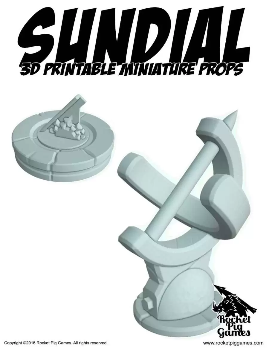 Rocket Pig Games: Sundial Set - Rocket Pig Games | DriveThruRPG