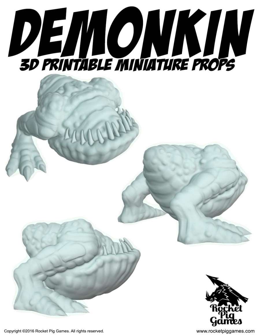 Rocket Pig Games: Demonkin Creature - Rocket Pig Games | DriveThruRPG