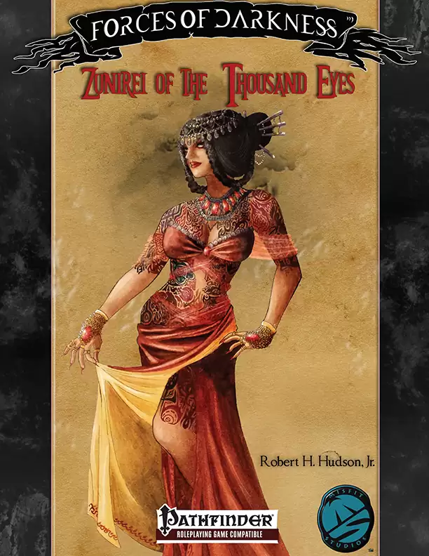 Forces of Darkness Zunirei of the Thousand Eyes (PFRPG) - Misfit Studios | Pathfinder | DriveThruRPG