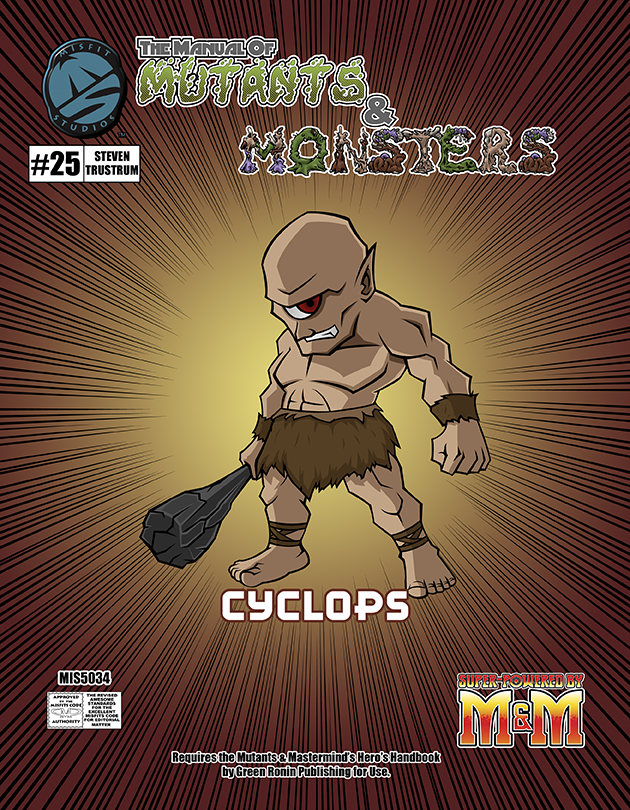 The Manual of Mutants & Monsters: Cyclops - Misfit Studios | Super ...