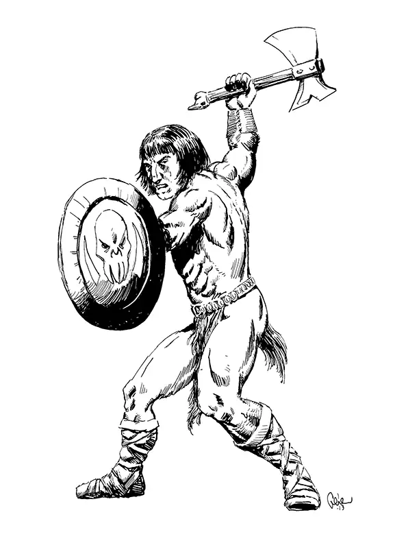 Earl Geier Presents: Barbarian Warrior - Misfit Studios | Earl Geier ...