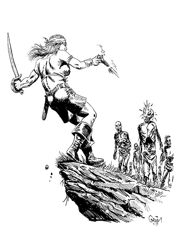 Earl Geier Presents: Pirate vs Zombies - Misfit Studios | Earl Geier ...