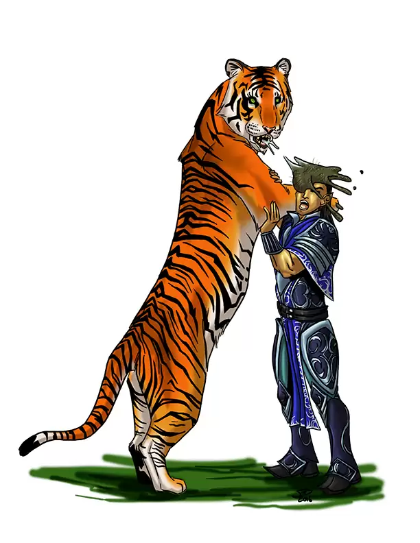 Christina Stiles Presents: Tiger Hairball by Jacob Blackmon - Misfit ...