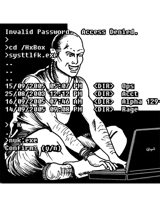 Misfit Studios Presents: Hacker in Action by Gary Dupuis - Misfit ...