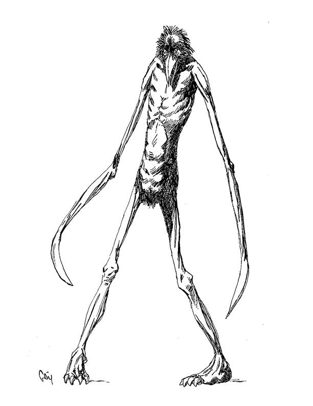 Earl Geier Presents: Birdman Monster - Misfit Studios | Earl Geier ...