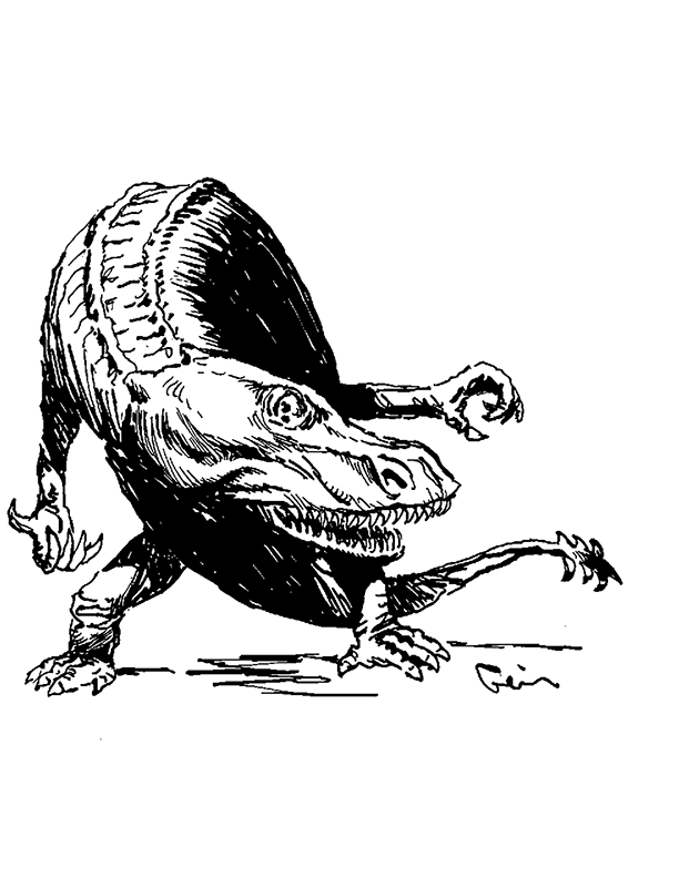 Earl Geier Presents: Cyclops Dinosaur - Misfit Studios | Earl Geier ...