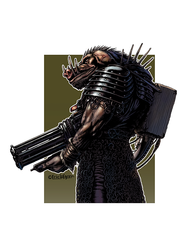 Eric Lofgren Presents: Boarman Warrior - Misfit Studios | Eric Lofgren ...