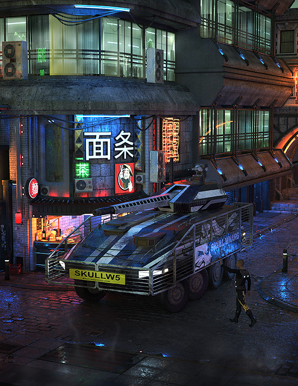 Sade Presents: Cyberpunk APC - Misfit Studios | Publisher Resources ...