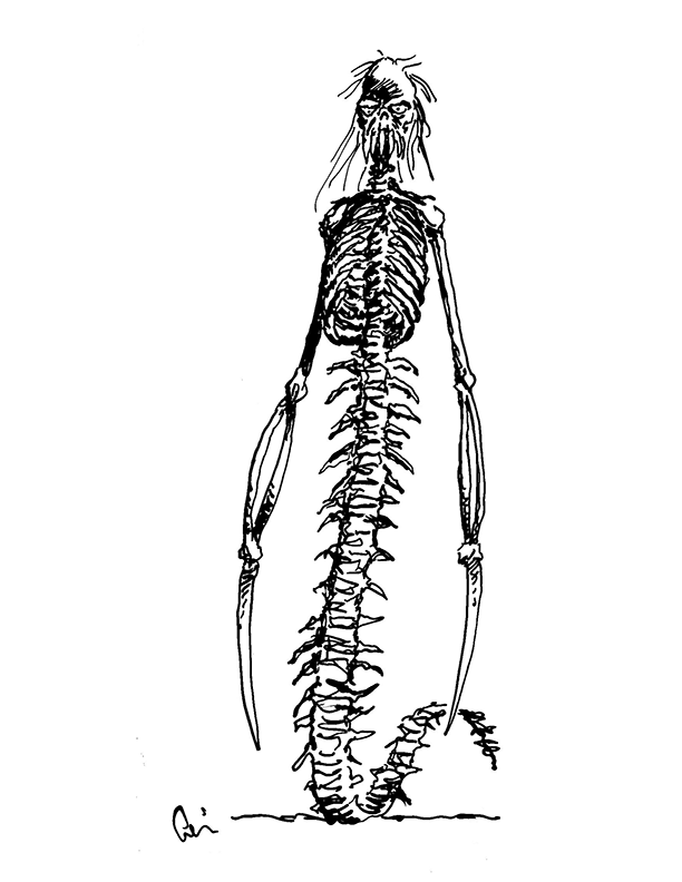 Earl Geier Presents: Undead Skeleton Snakeman - Misfit Studios | Earl ...
