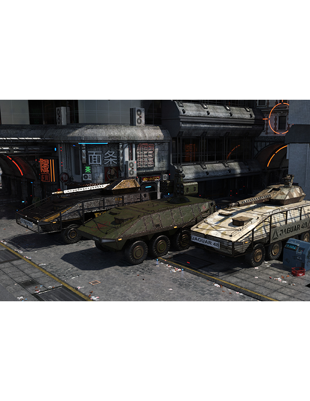 Sade Presents: Cyberpunk APC Trio - Misfit Studios | Publisher ...