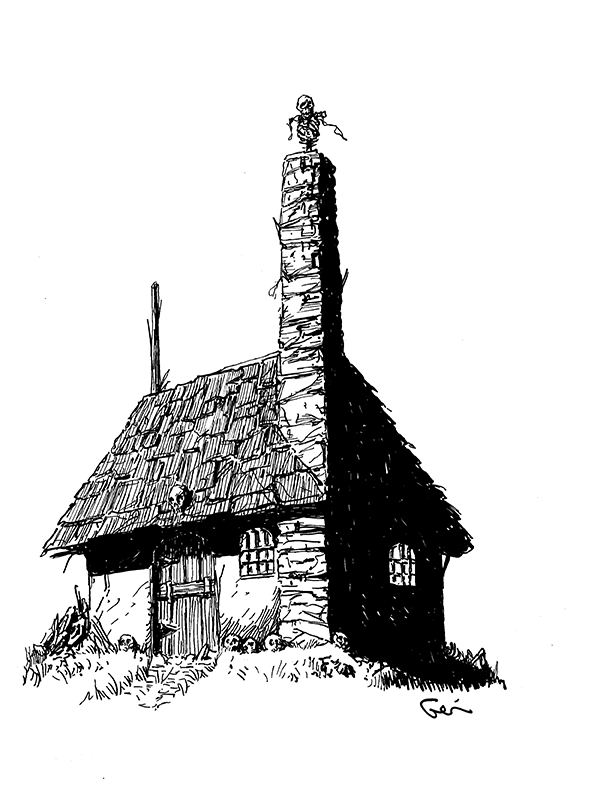 Earl Geier Presents: Haunted Witch Cabin - Misfit Studios | Earl Geier ...