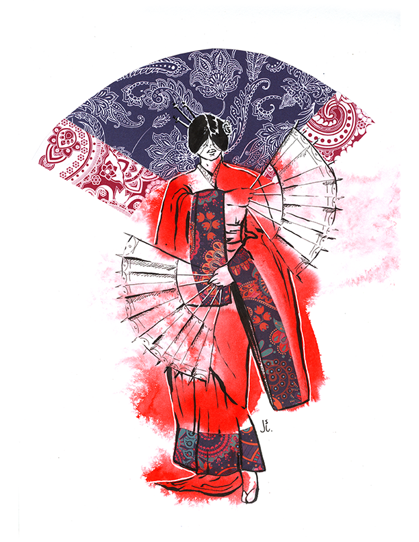 Jennifer S Lange Presents: Geisha Fan Dance - Misfit Studios ...