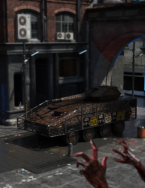 Sade Presents: APC Zombie Attack - Misfit Studios | Publisher Resources ...