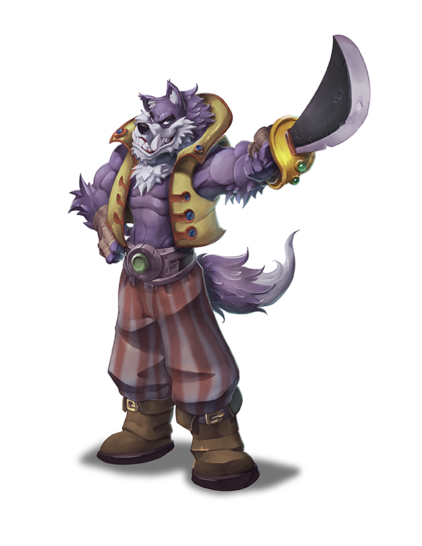 Douglas "Draco" Manzini Presents: Werewolf Swordsman - Misfit Studios ...