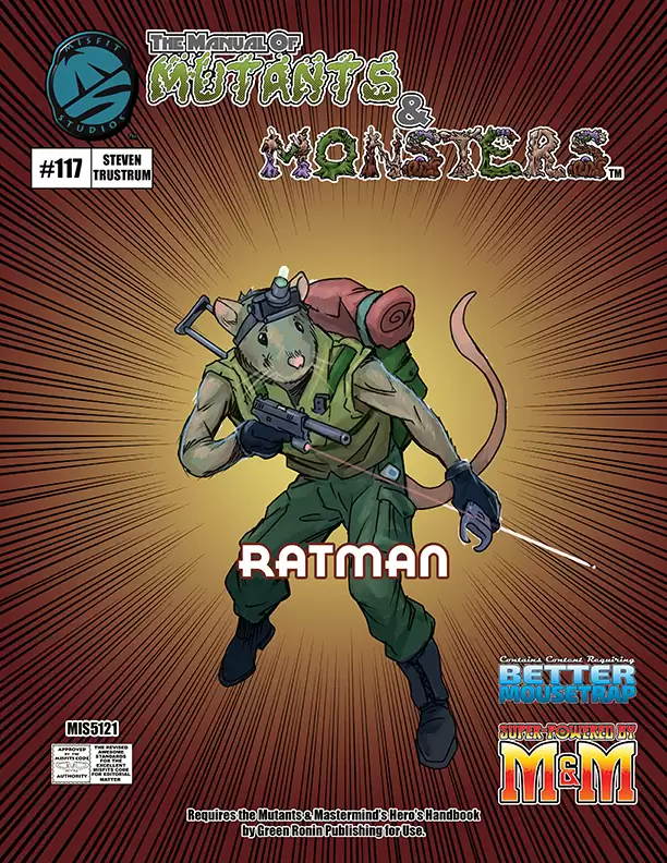 The Manual of Mutants & Monsters: Ratman - Misfit Studios | Super ...
