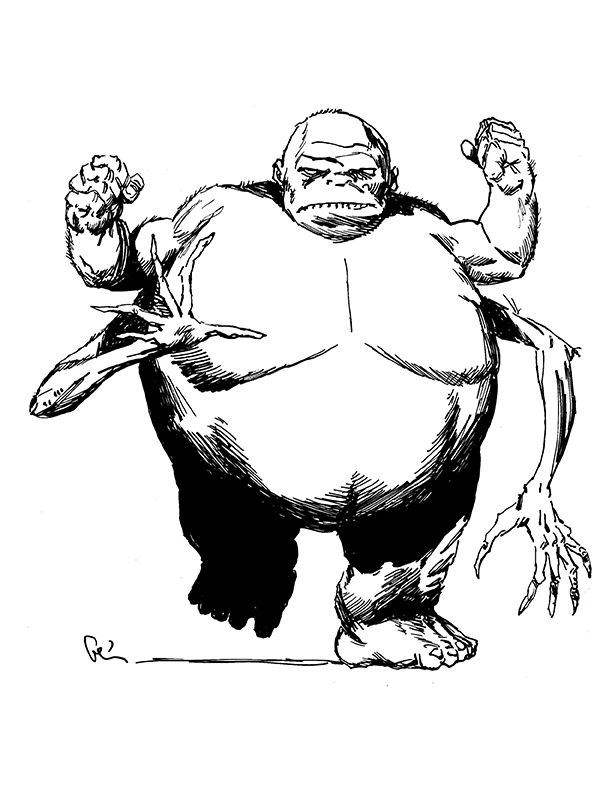 Earl Geier Presents: Four Armed Round Monster - Misfit Studios | Earl ...