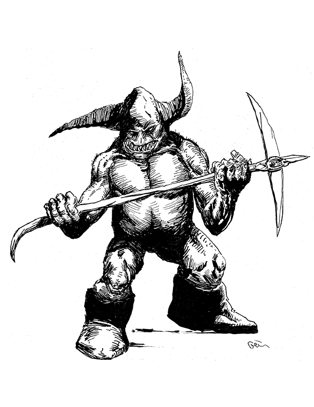 Earl Geier Presents: Warpick Horned Demon - Misfit Studios | Earl Geier ...