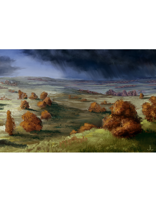 Jennifer S Lange Presents: Stormy Trees and Hills - Misfit Studios ...