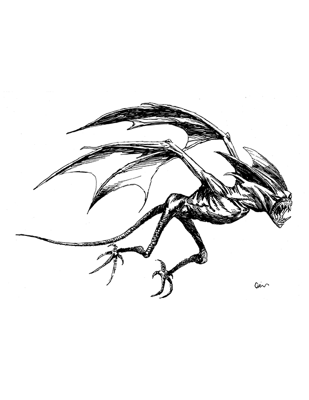 Earl Geier Presents: Vampire Gargoyle - Misfit Studios | Earl Geier ...