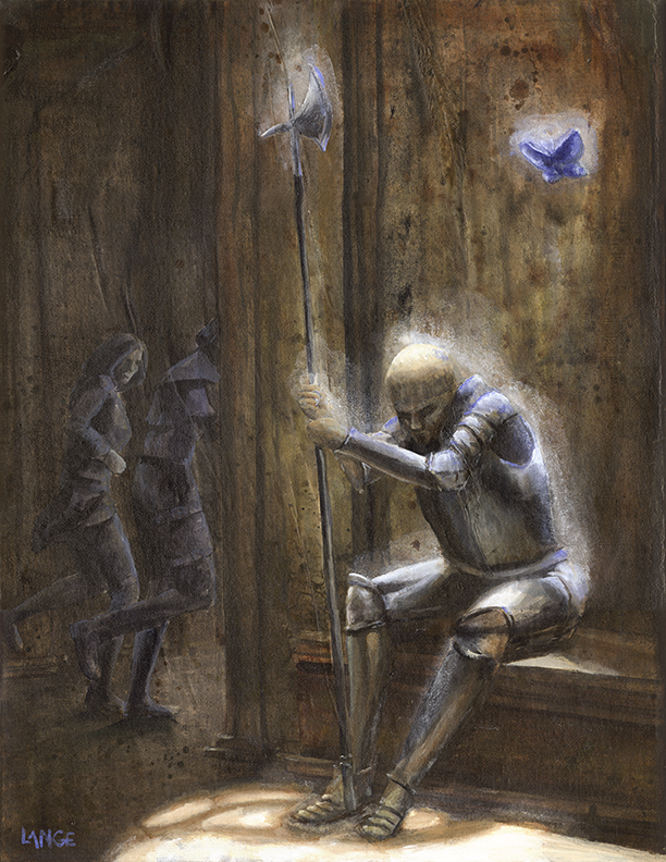 Jennifer S Lange Presents: Tired Guard, colored - Misfit Studios ...