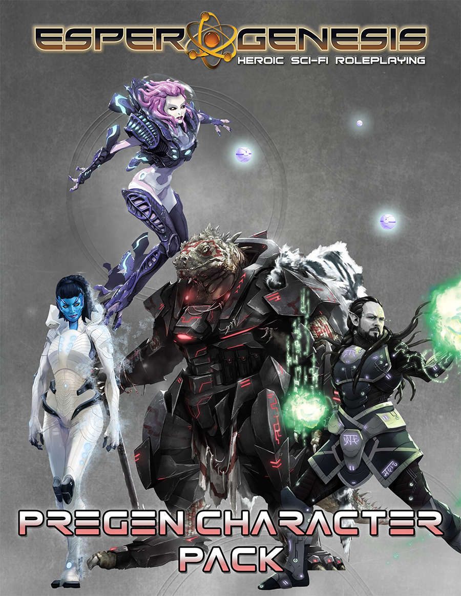 Esper Genesis Pregen Characters (5e) - Alligator Alley Entertainment ...
