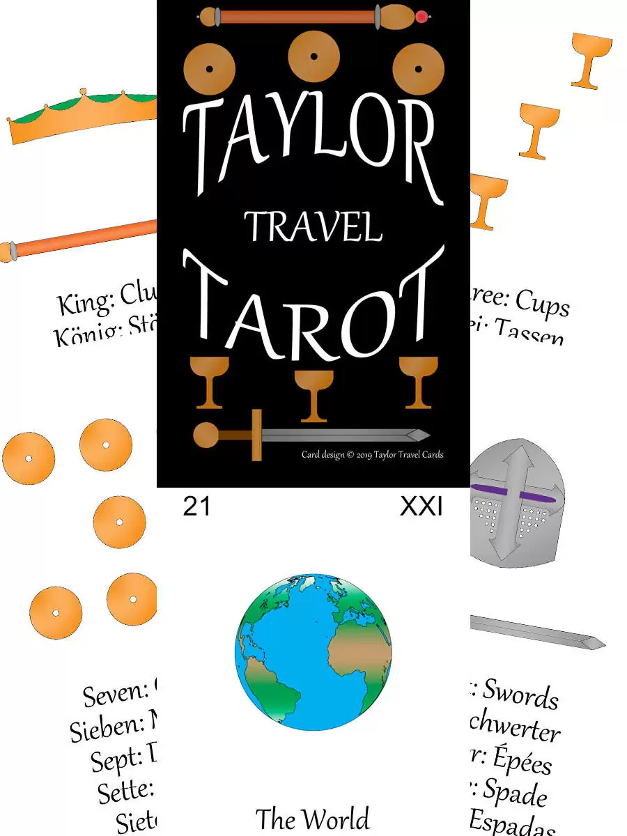 Taylor Tarot - Travel Edition - Taylor Travel Cards | Mini Cards ...