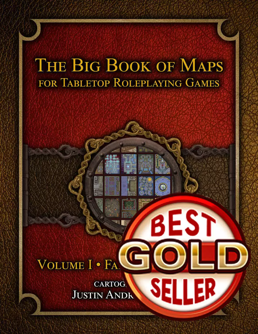 The Big Book of Maps for Tabletop Roleplaying Games - Volume 1: Fantasy ...