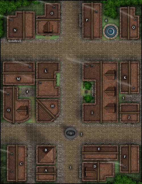 VTT Map Set - #005 City Streets - Paths to Adventure | Big Book of Maps ...