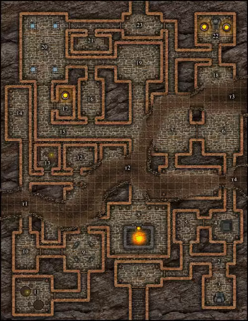 VTT Map Set - #028 Invasion of the Crawlers - Paths to Adventure | Big ...