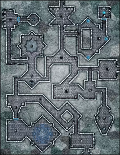 VTT Map Set - #035 The Diamond Keep - Paths to Adventure | Big Book of ...